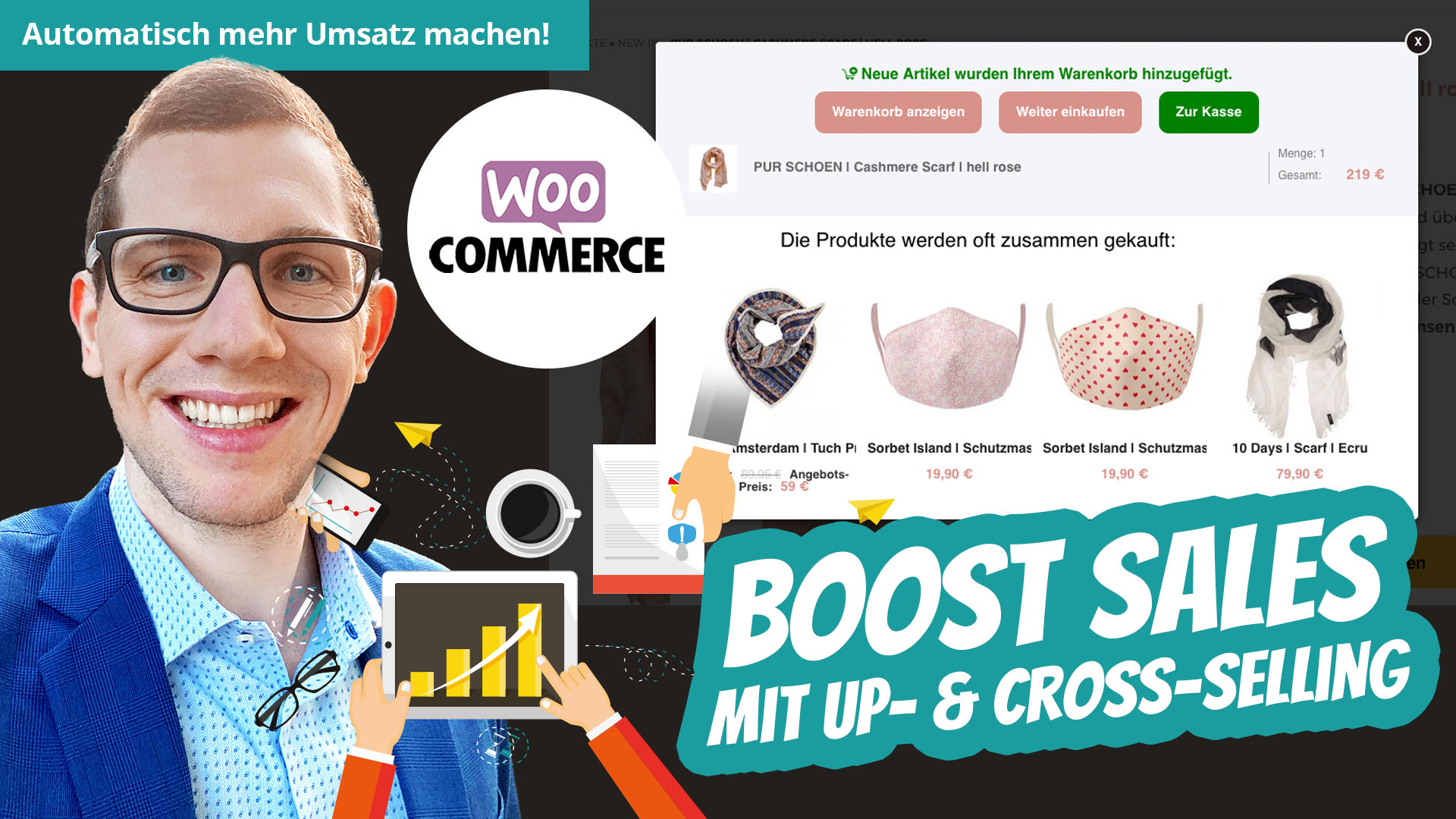 WooCommerce Boost Sales Plugin | Mehr Verkäufe mit Upsell & Cross-Selling
