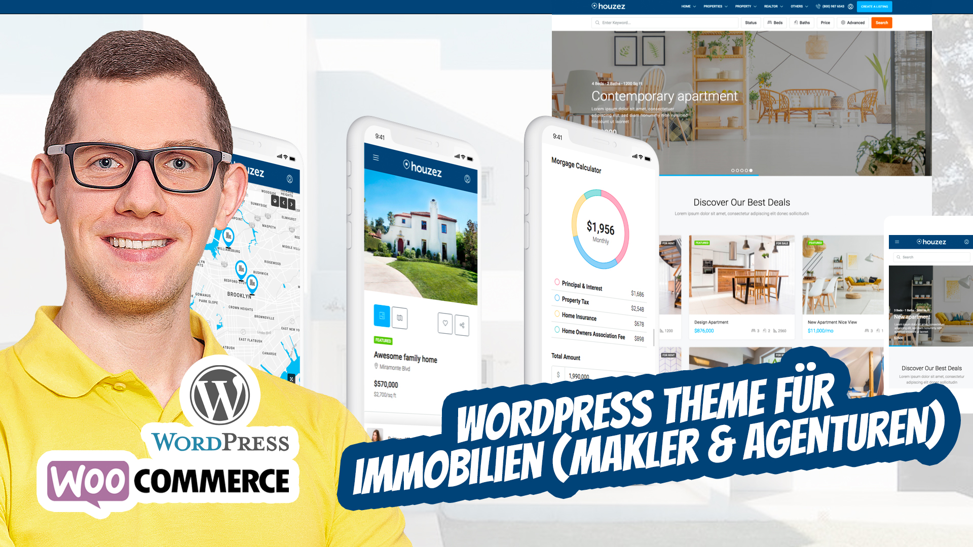 WordPress Theme für Immobilien 🏠 Makler 🏘 Agentur 🏢 Portal